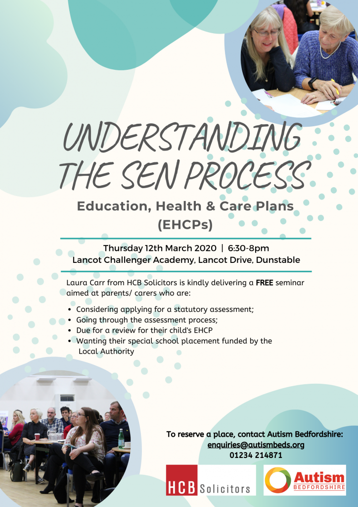 AUTISM BEDS Understanding the SEN Process (EHCPs) - SNAP PCF - Central ...